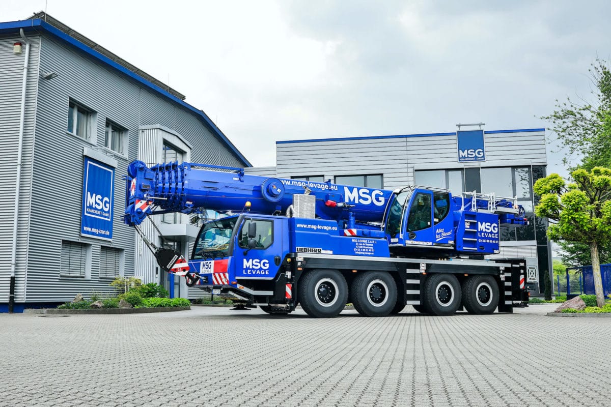 Fuhrpark: Von unserem 40t-Mobilkran bis zum 750t-Kraftpaket | MSG ...