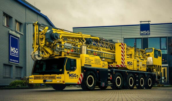 Fuhrpark: Von unserem 40t-Mobilkran bis zum 750t-Kraftpaket | MSG ...