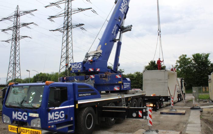 Fertigteilmontage | MSG Krandienst GmbH